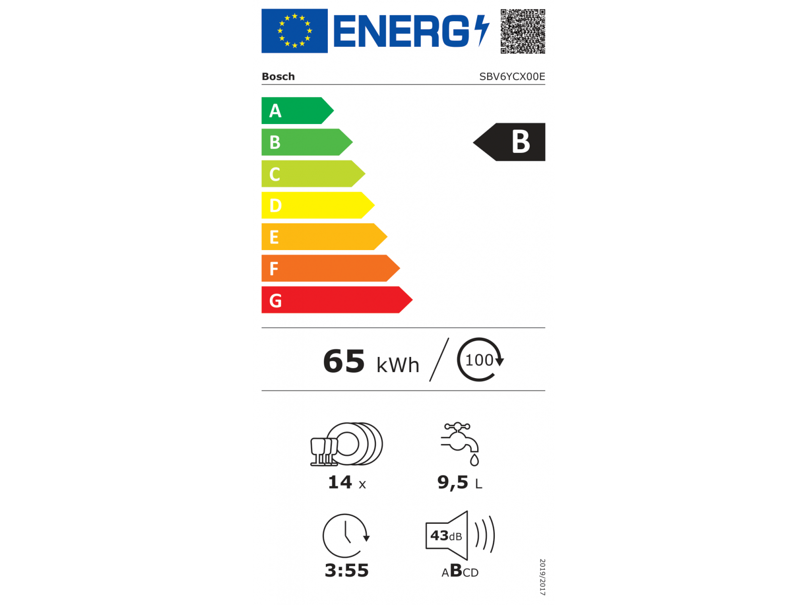 Electro Gobeyn, Oostakker: Bosch SPV6ZMX23E, Vaatwasser inbouw